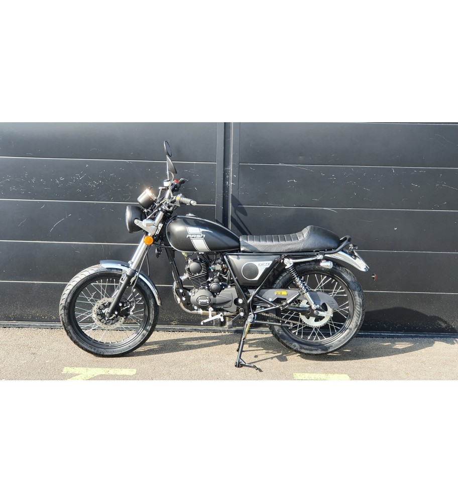 moto mash fifty 50cc noir mat 4temps e5 MASH SYSTM 2 ROO